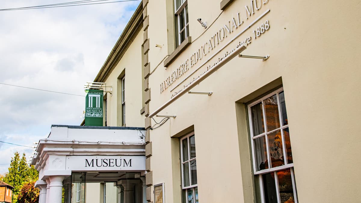 Rare 1925 plaster talisman finds a home at Haslemere Museum | farnhamherald.com